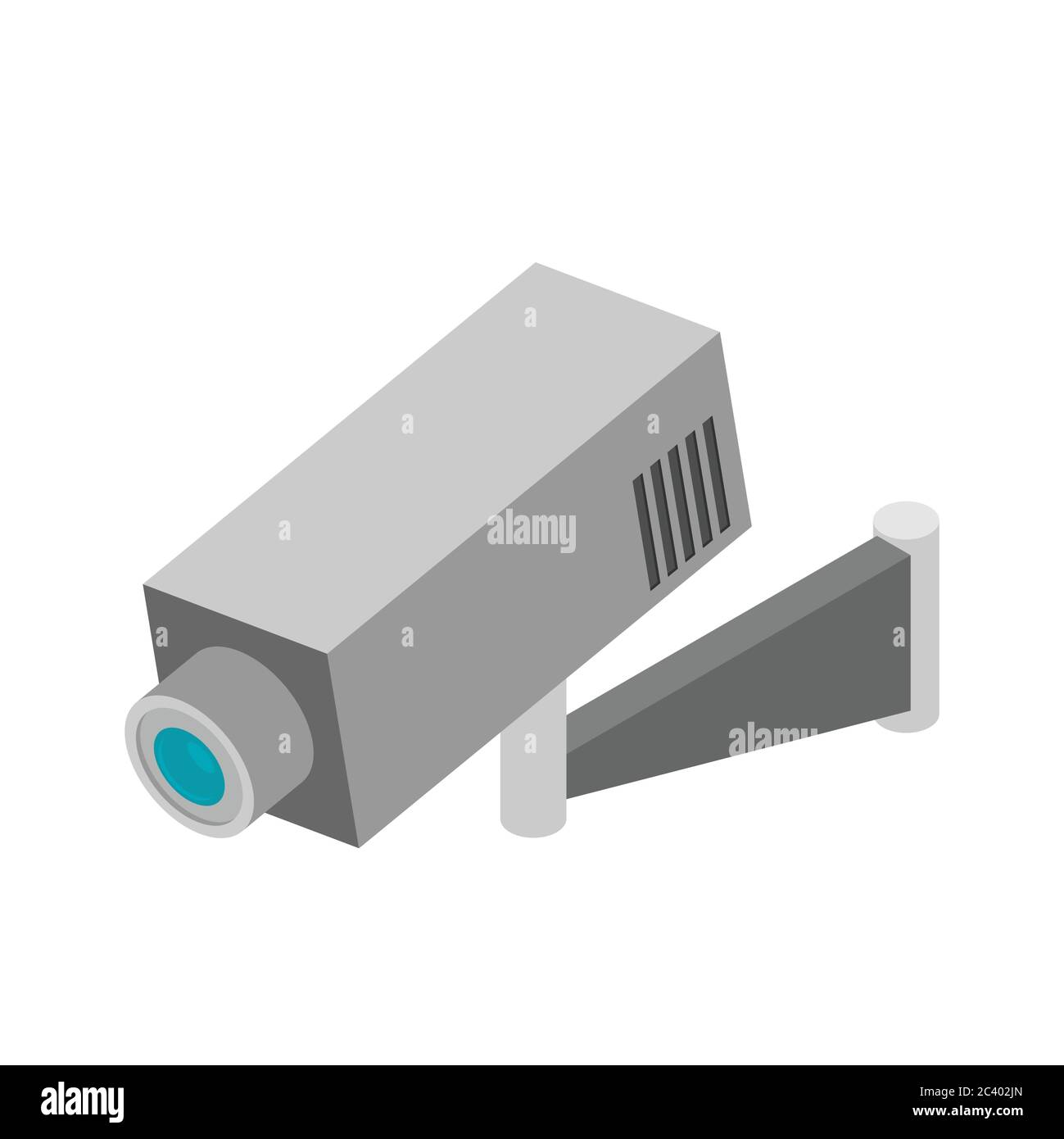 Security camera isometric flat vector Stock Vector Image & Art - Alamy