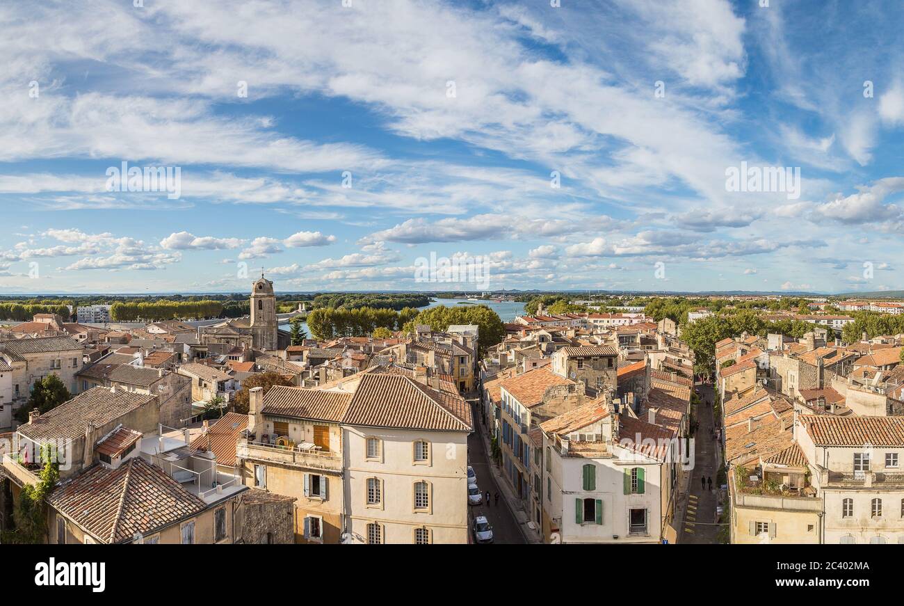 Aerial View Of Arles, France High Resolution Stock Photography and ...