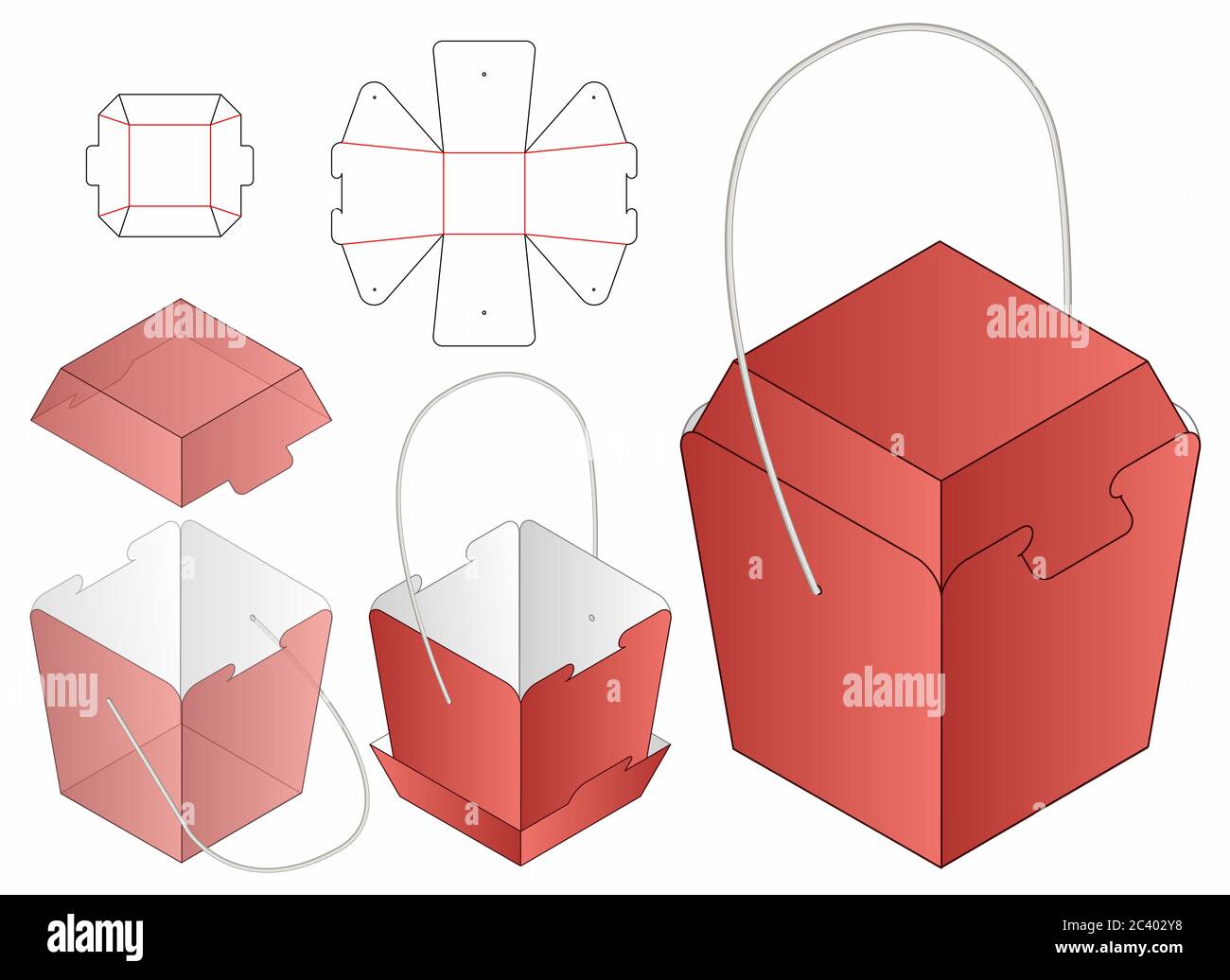 Display box template Cut Out Stock Images & Pictures - Alamy