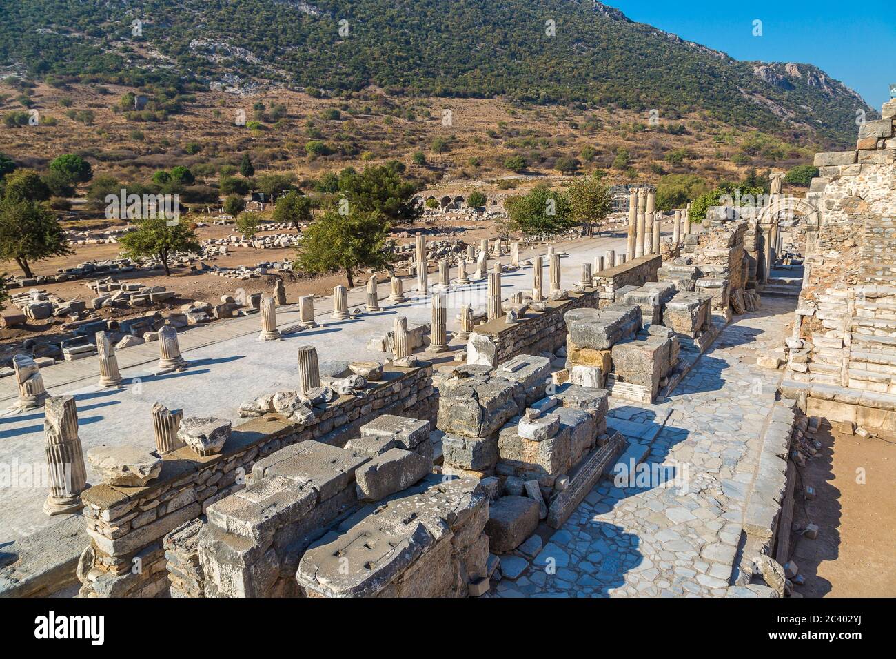 Ephesus turkey aerial hi-res stock photography and images - Alamy