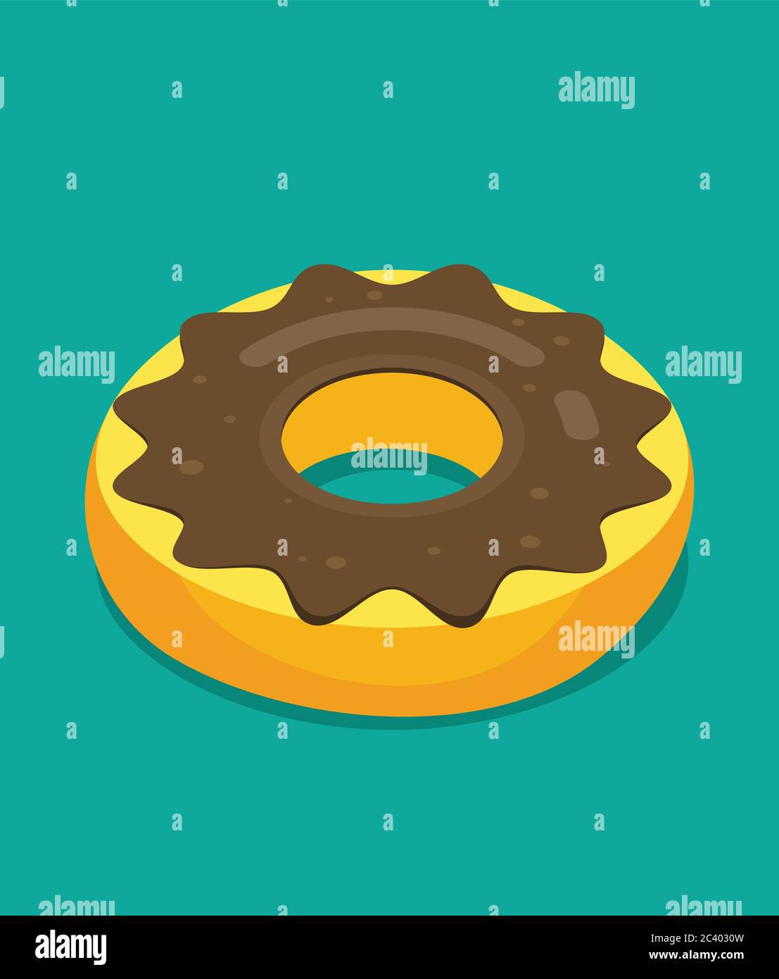 Doughnuts vector vectors hi-res stock photography and images - Alamy