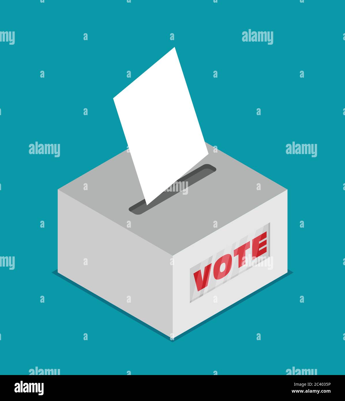 Elections - conceptual illustration. Election day Stock Vector Image ...