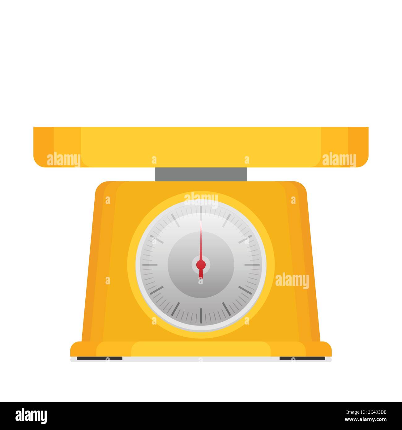 Domestic weigh scales flat vector Stock Vector Image & Art - Alamy