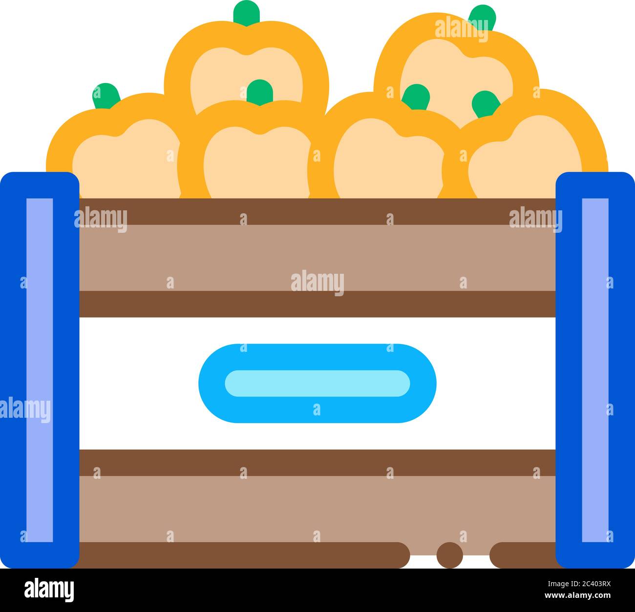 Fruit container tree Stock Vector Images - Alamy