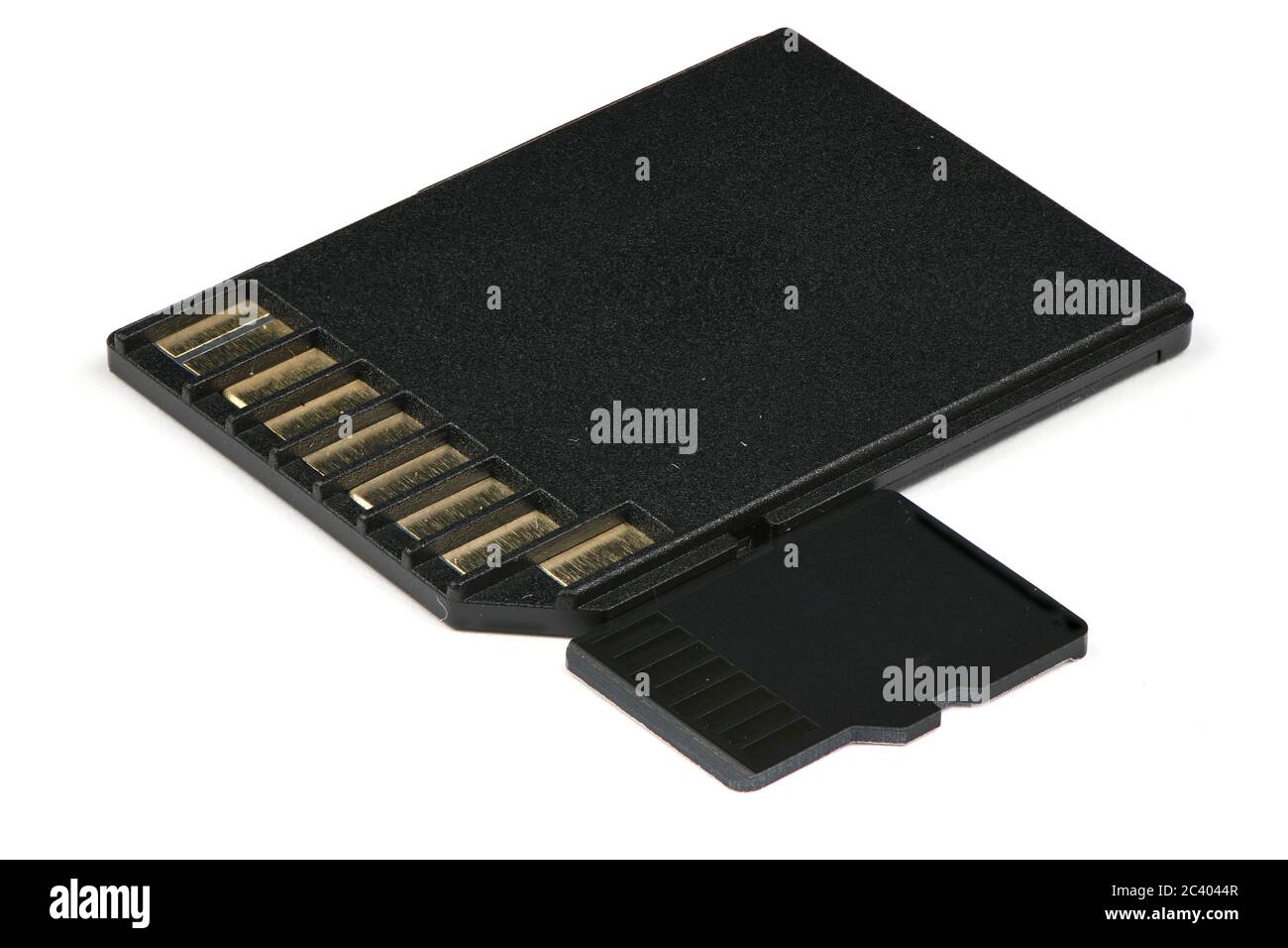 SD memory card isolated on white background. High resolution photo ...