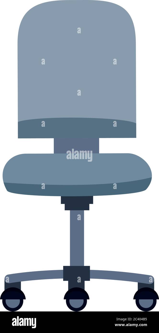 Chair design, Office object workforce corporate and job theme Vector ...