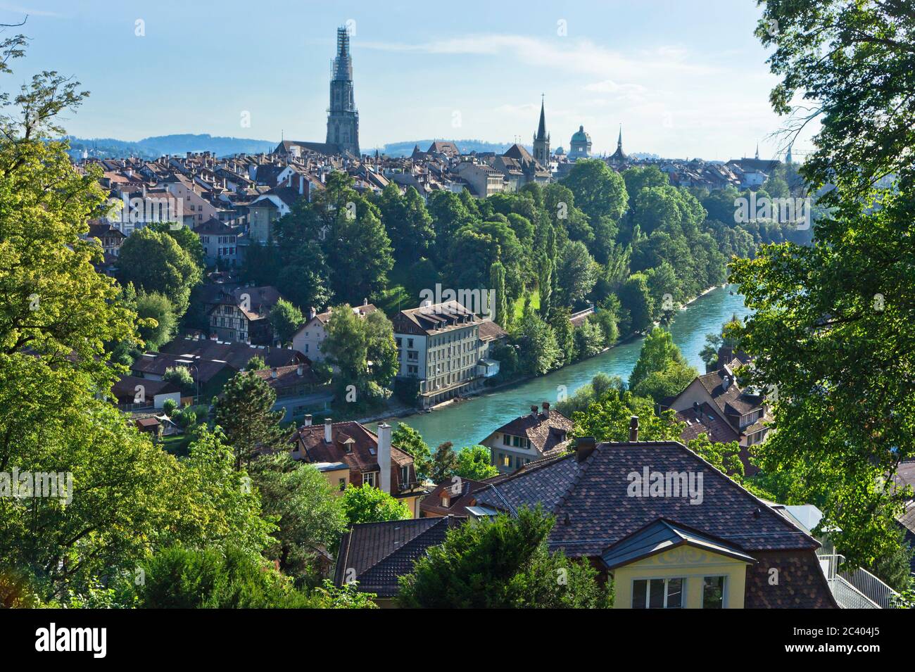 Old city view from th bridge Bern, Switzerland, Europe Stock Photo - Alamy