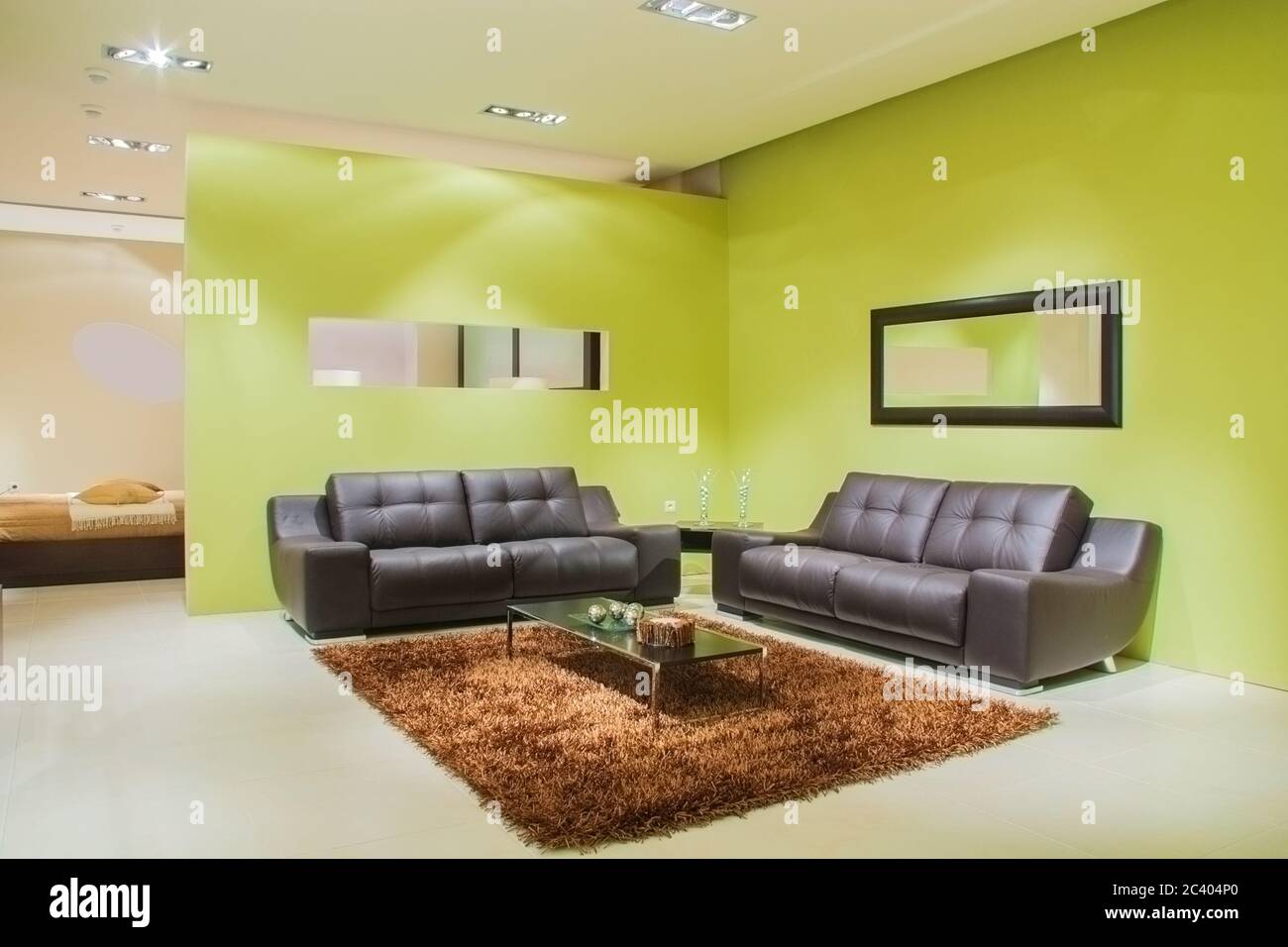 Modern Home Interior Stock Photo - Alamy
