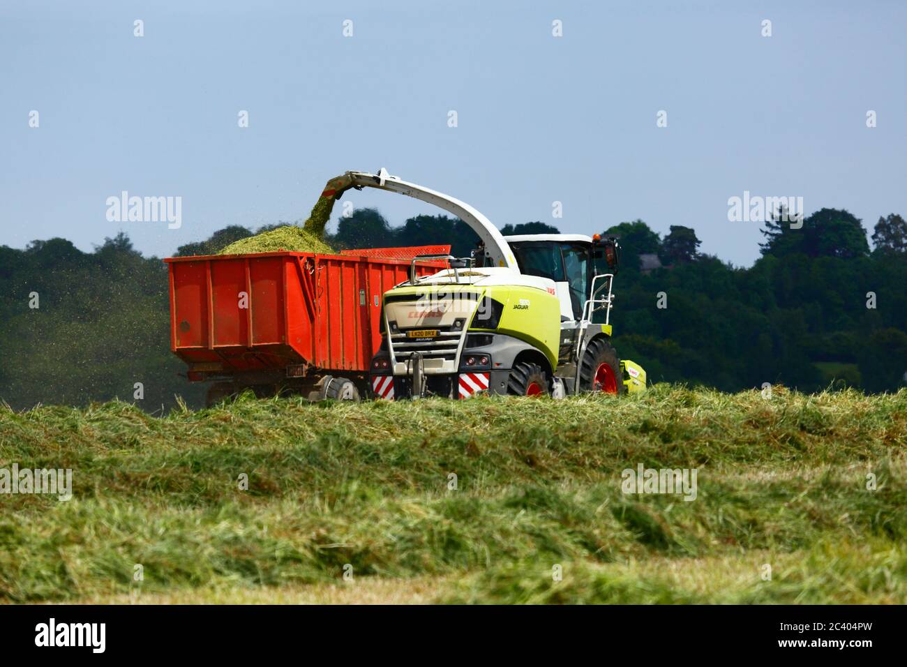 Silage production hi-res stock photography and images - Alamy