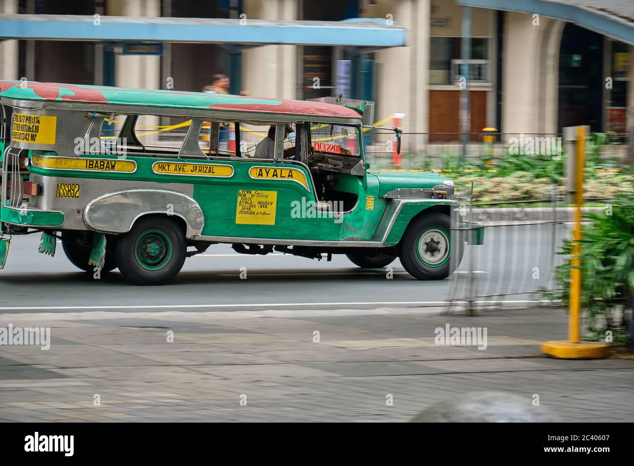 Manila, Philippines - Feb 02, 2020: Jeepneys on the roads of Manila ...