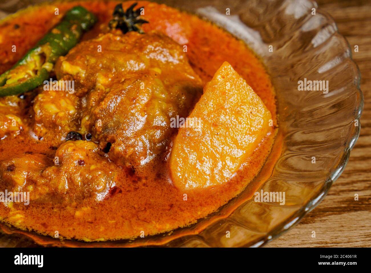Brain of goat, sheep or lamb is a popular Indian or pakistani dish ...