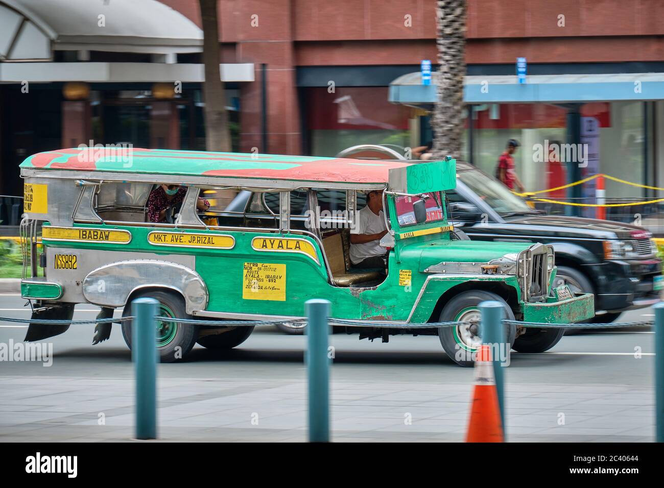 Manila, Philippines - Feb 02, 2020: Jeepneys on the roads of Manila ...