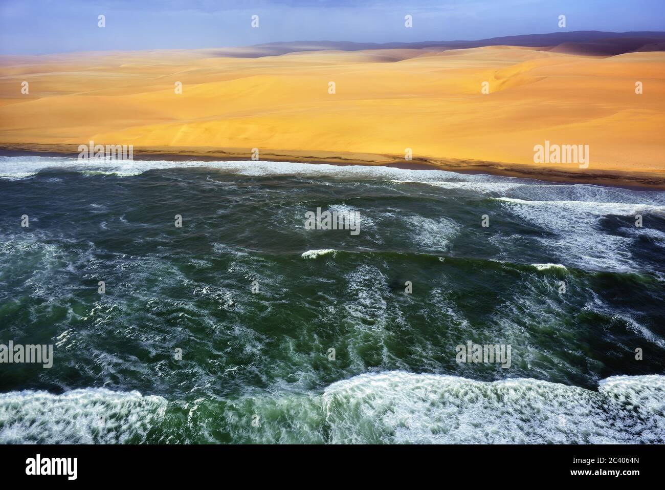 Dunes meet the waves hi-res stock photography and images - Alamy