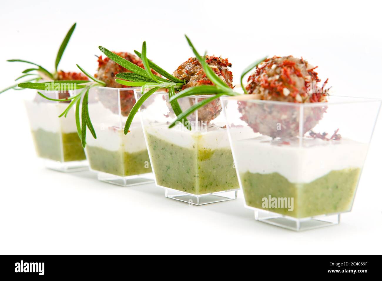 Conference snacks. Dry catering. Small dish snacks on a white ...