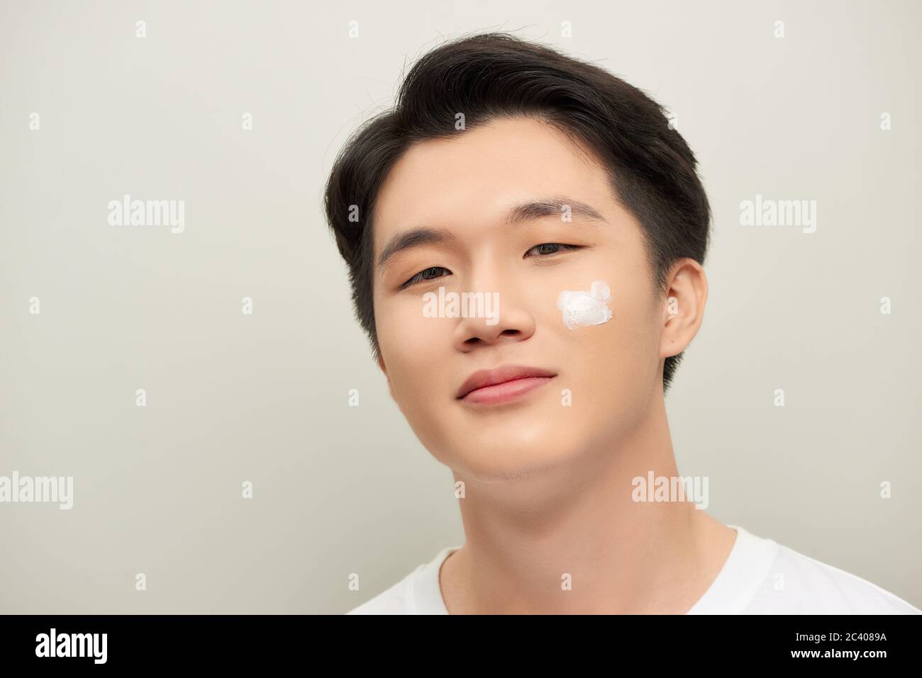 Photo of a man with perfect skin Stock Photo - Alamy