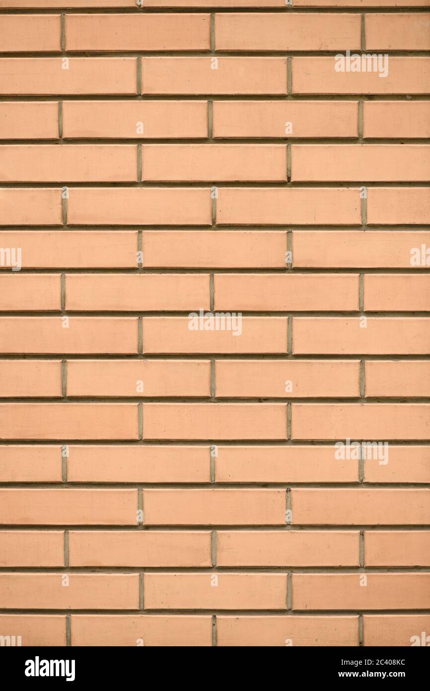 New and Clean Red Brick Wall. High resolution photo. Full depth of ...