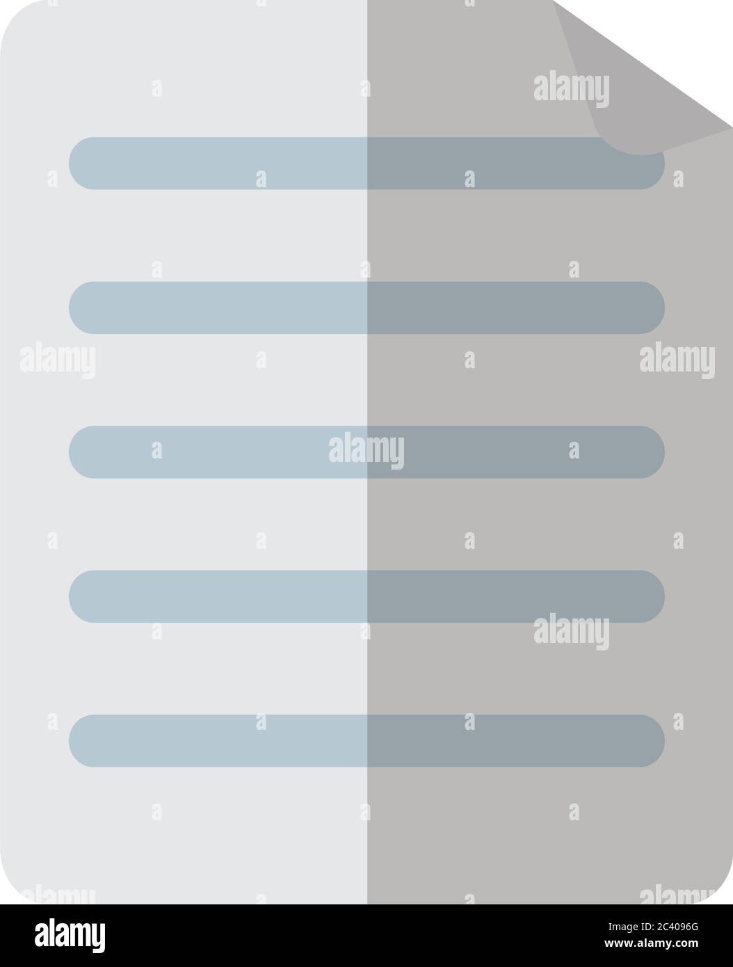 Document design, Data archive and information theme Vector illustration ...