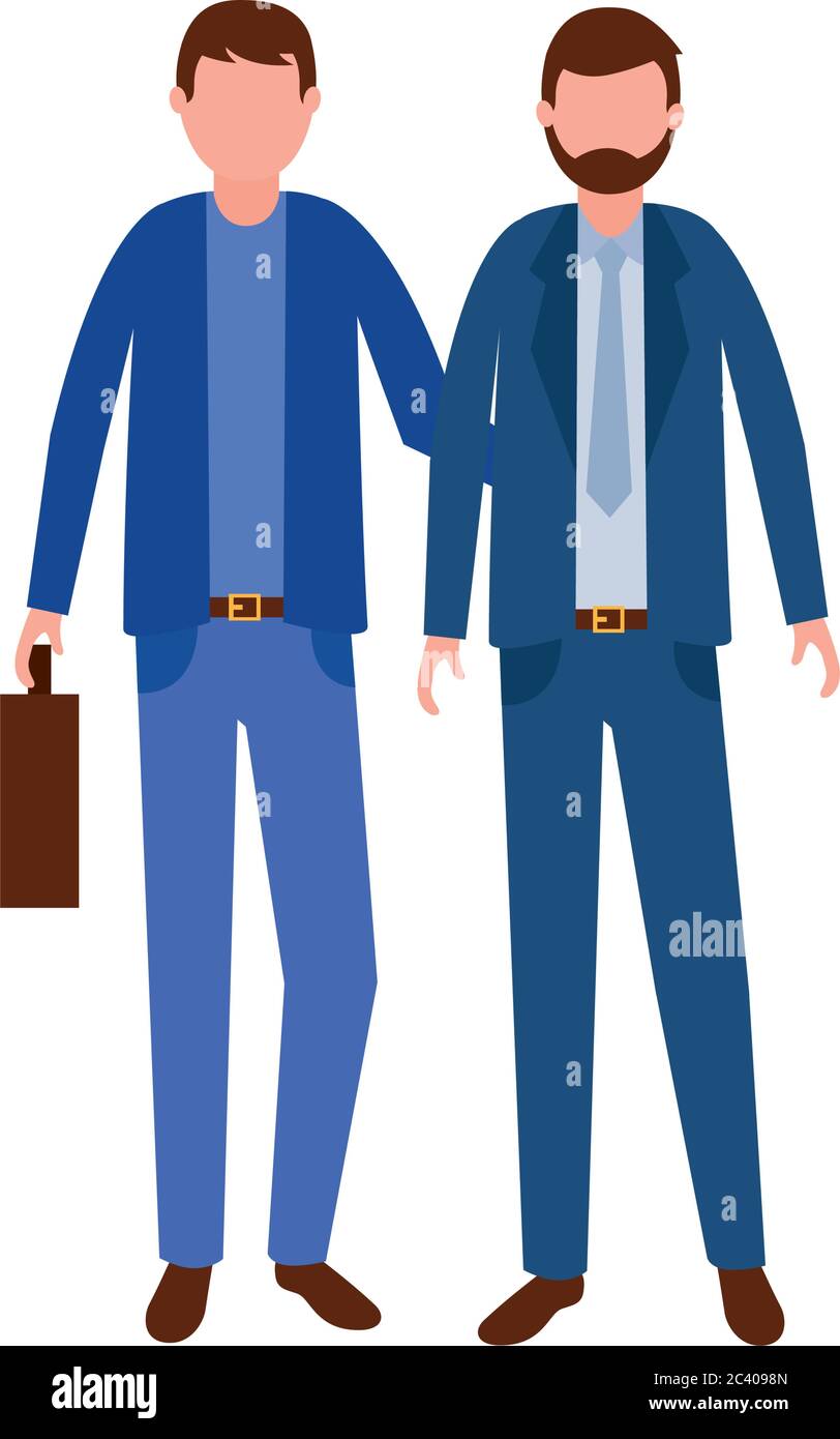 Businessmen design, Office business management and corporate theme ...