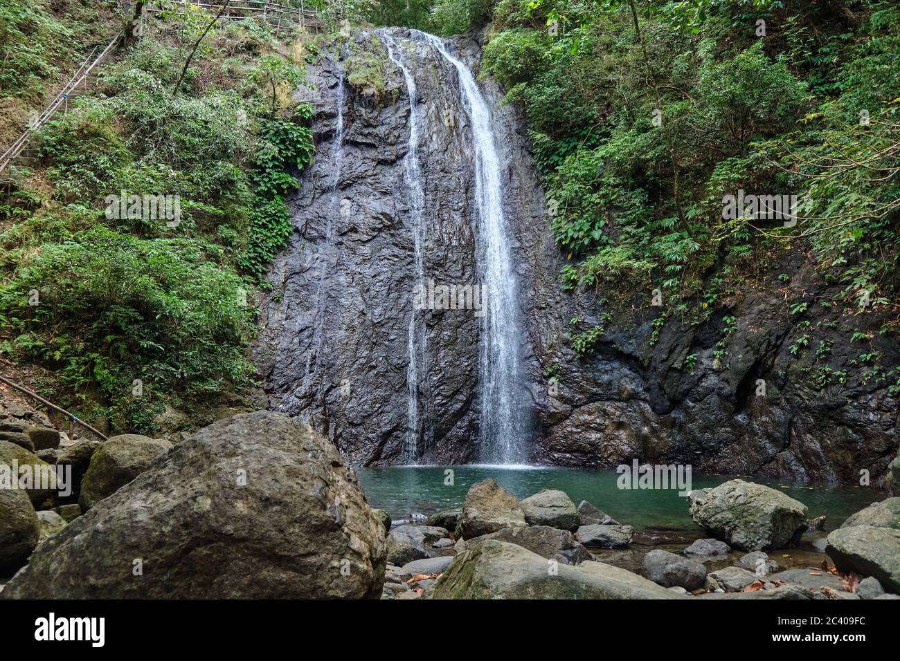 Waterfalls on the island of Panay Philippines Stock Photo - Alamy