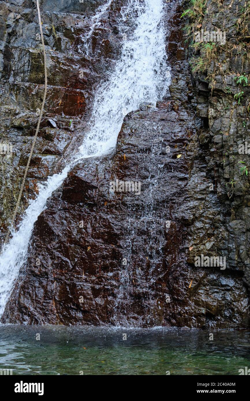 Waterfalls on the island of Panay Philippines Stock Photo - Alamy