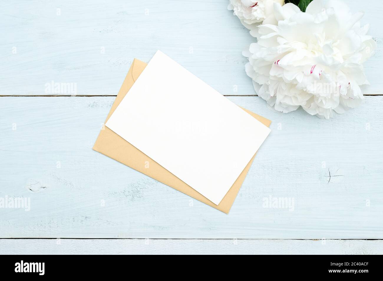 Blank Greeting Card Mockup