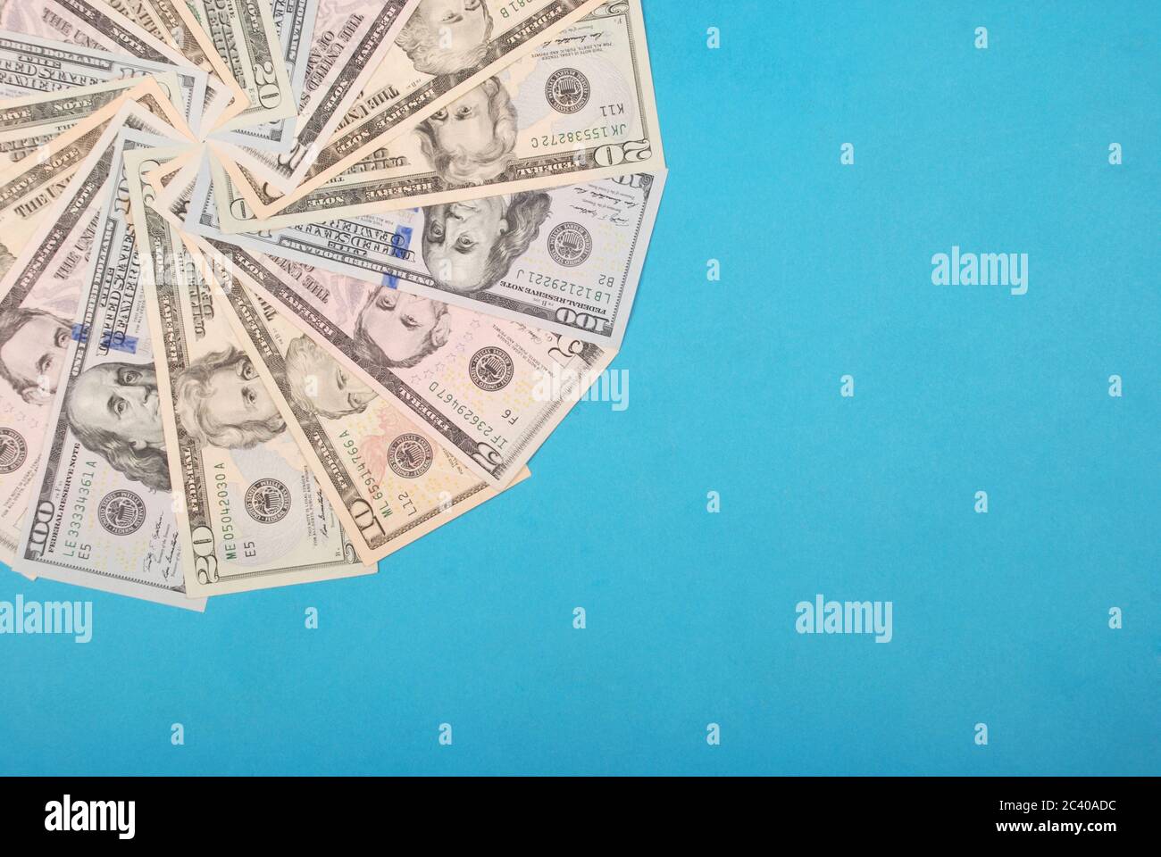 Abstract money background raster pattern repeat circle on green ...