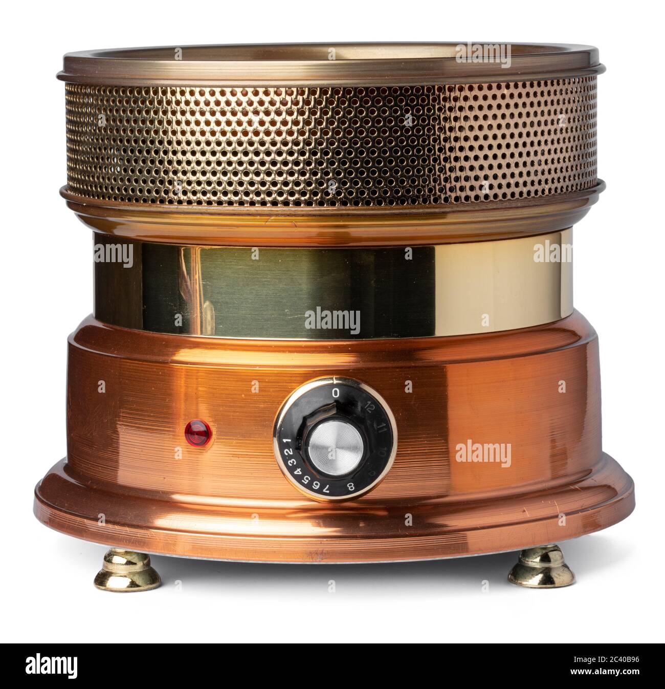 Turkish sand coffee machine isolated on white Stock Photo - Alamy