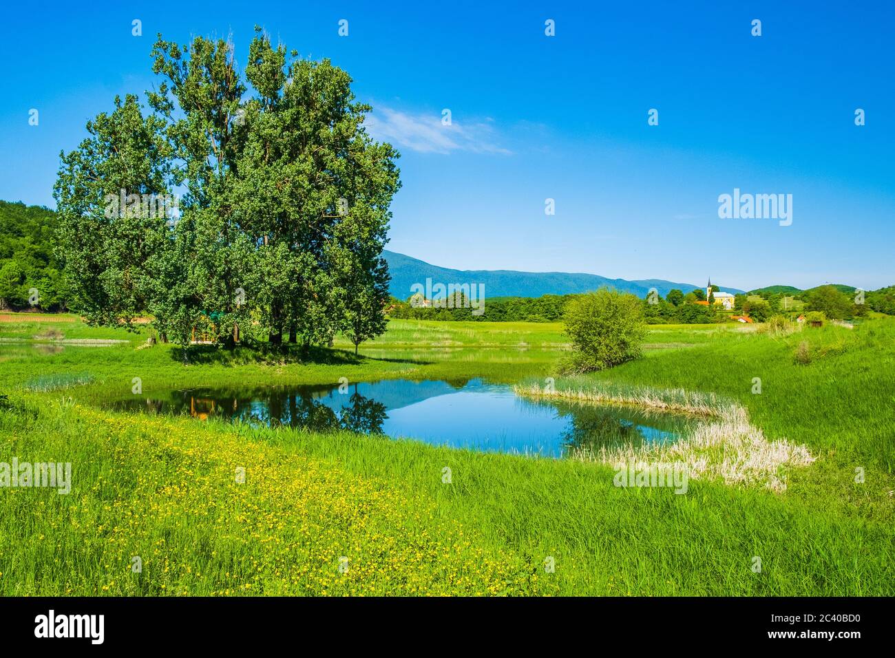Landscape in lika region hi-res stock photography and images - Alamy
