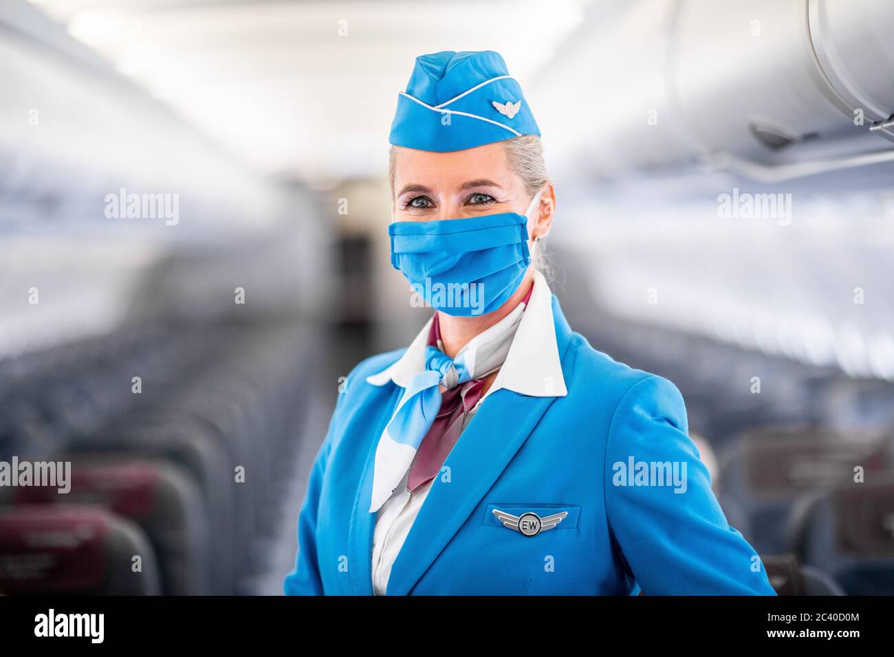 Eurowings flight attendant hi-res stock photography and images - Alamy