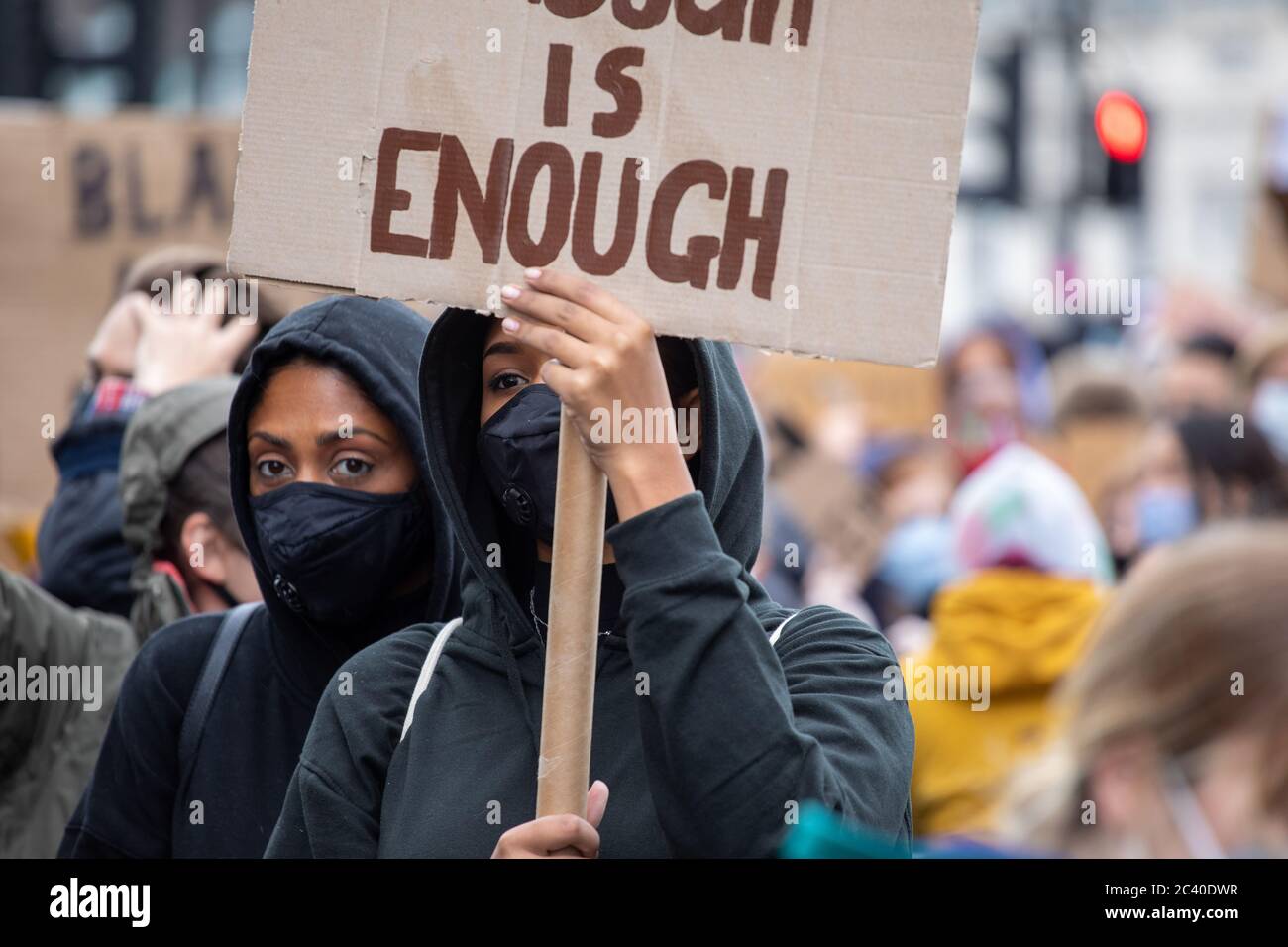 BLM Protest London Stock Photo - Alamy