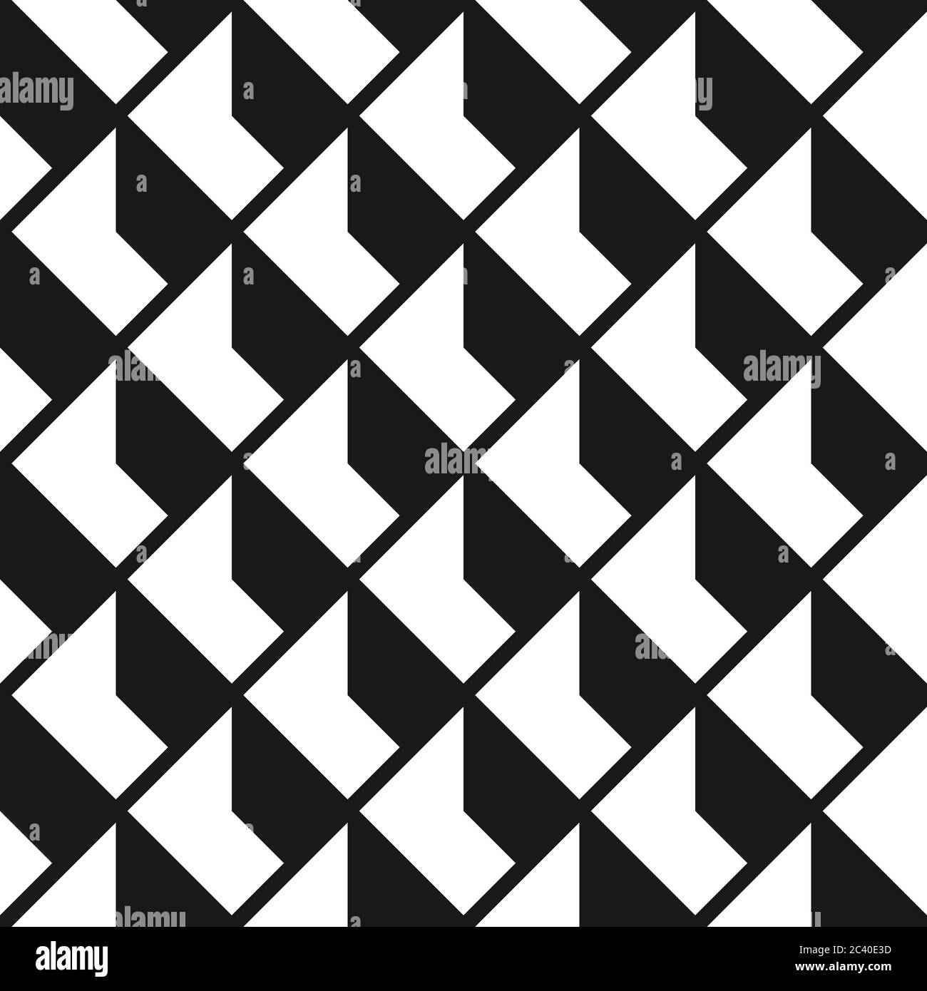 Seamless abstract isometric pattern Stock Vector Image & Art - Alamy