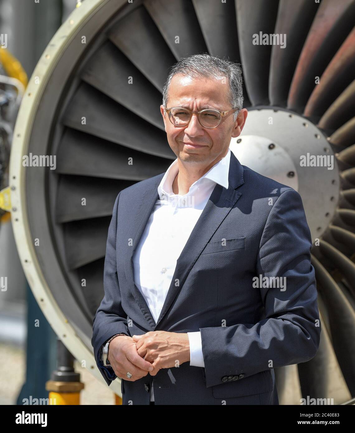 Ludwigsfelde, Germany. 22nd June, 2020. André Sinanian, managing ...