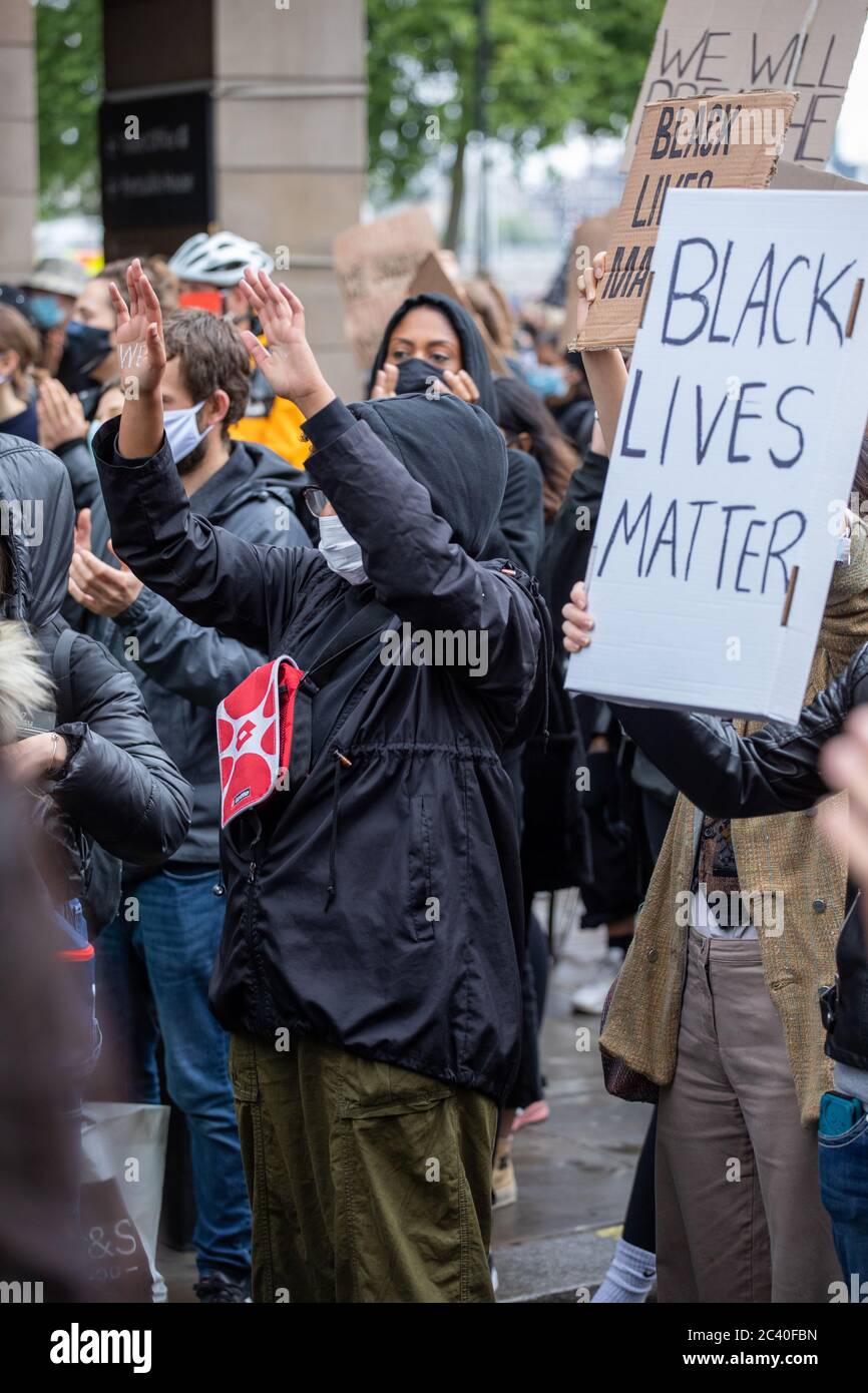 BLM Protest London Stock Photo - Alamy