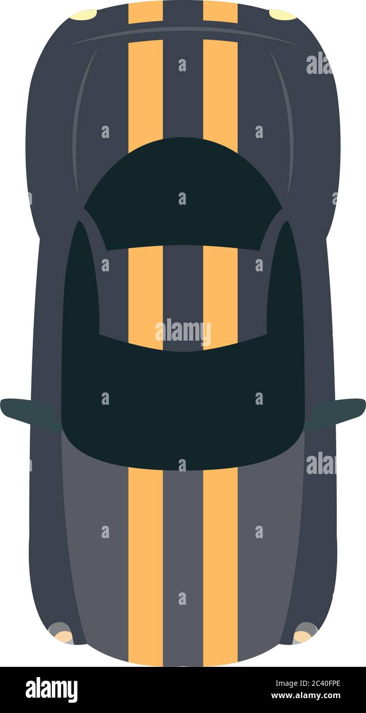 Car top view design, Transportation vehicle transport wheel speed ...