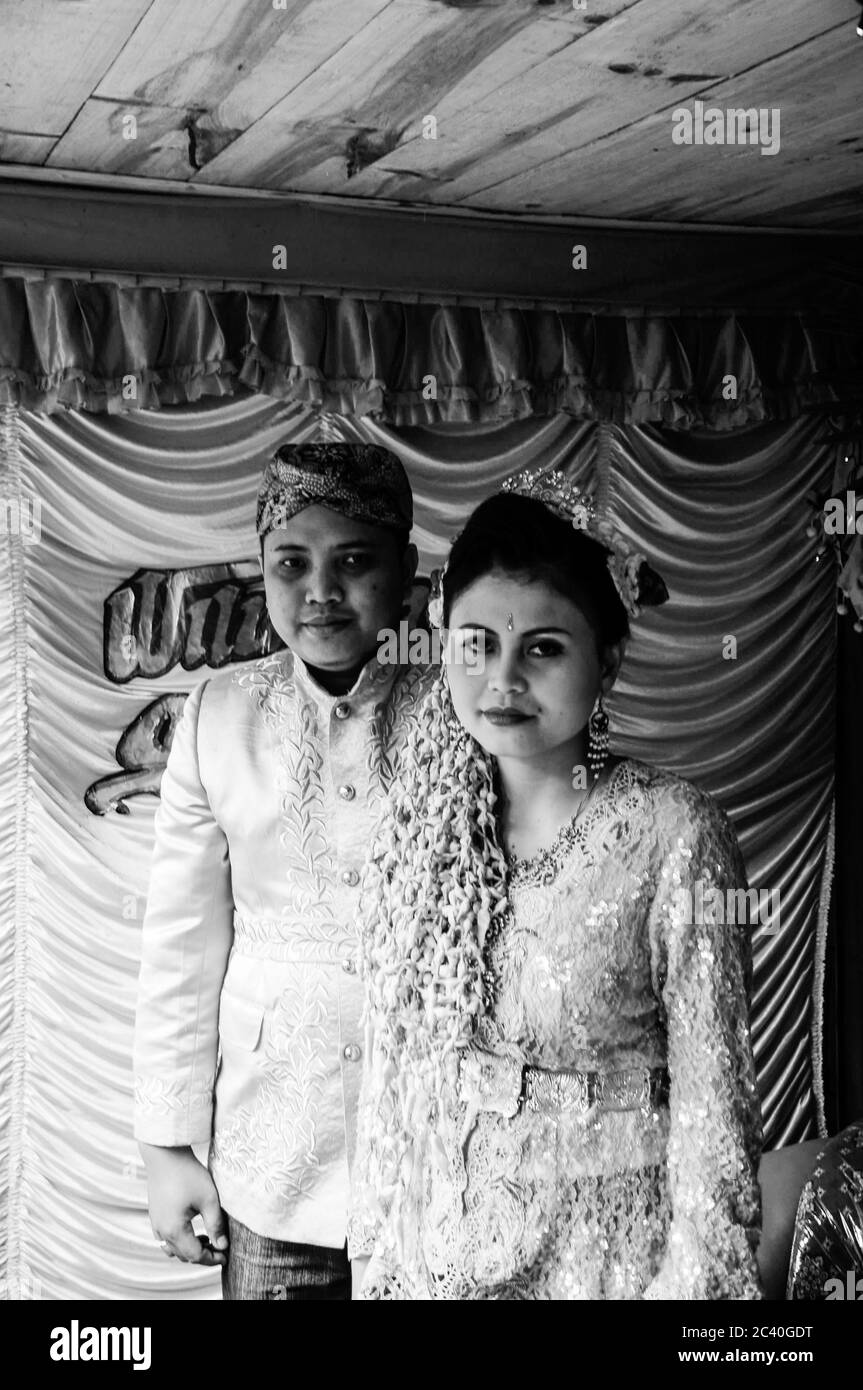 Mount Gede, West Java / Indonesia - June 17, 2010: typical traditional ...