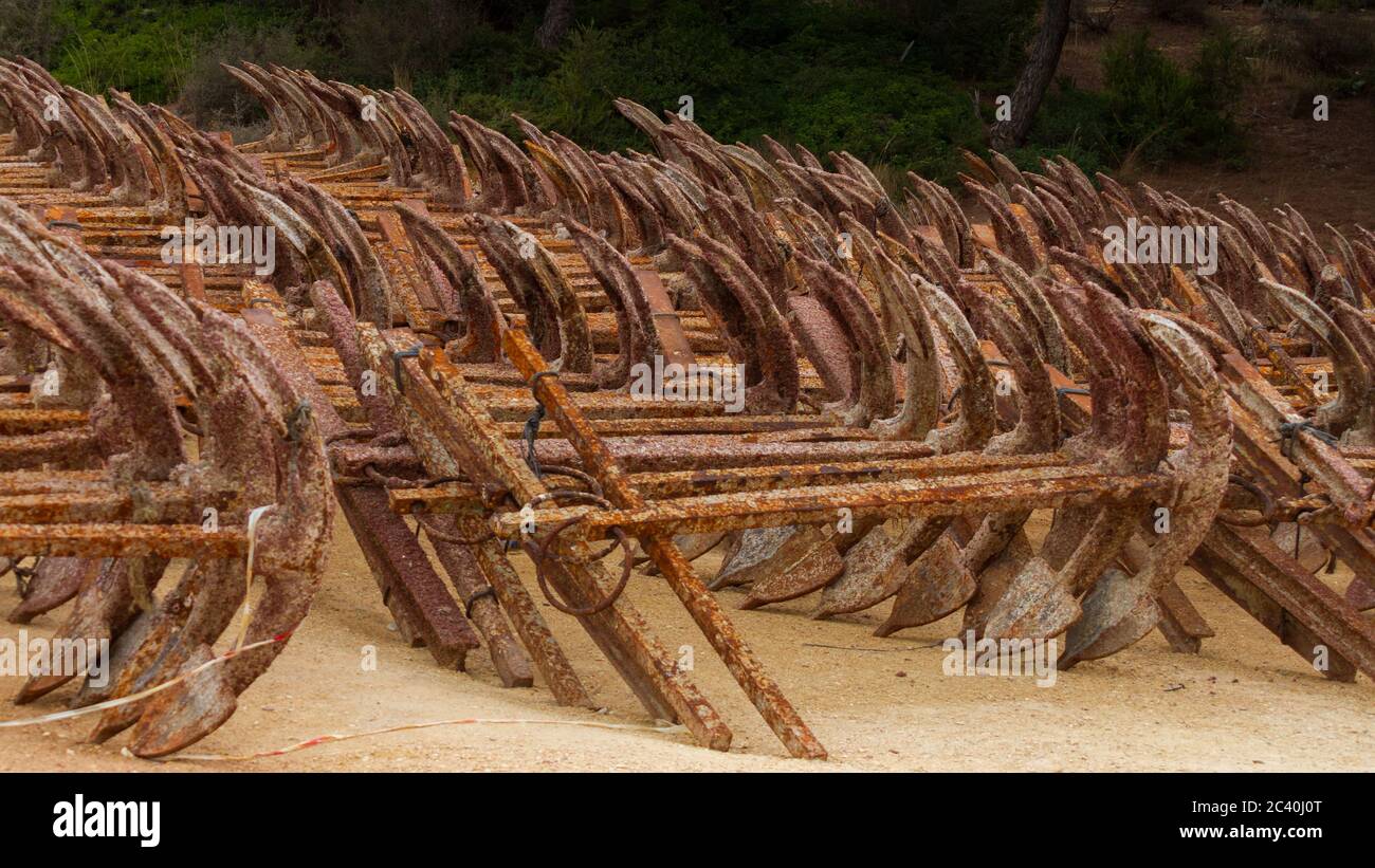 Anchor point beach hi-res stock photography and images - Alamy
