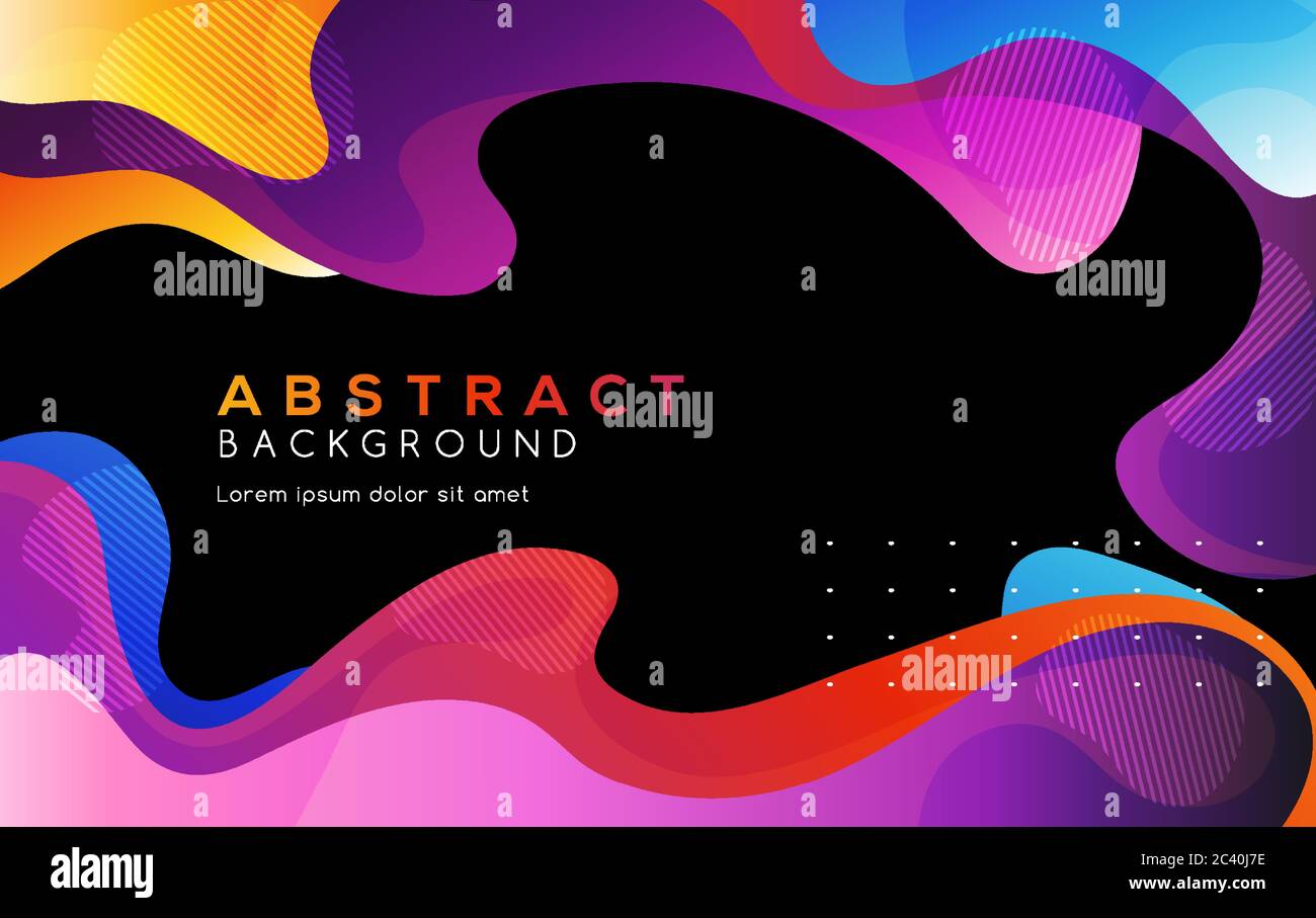 Moving colorful abstract background. Dynamic Effect. Vector ...