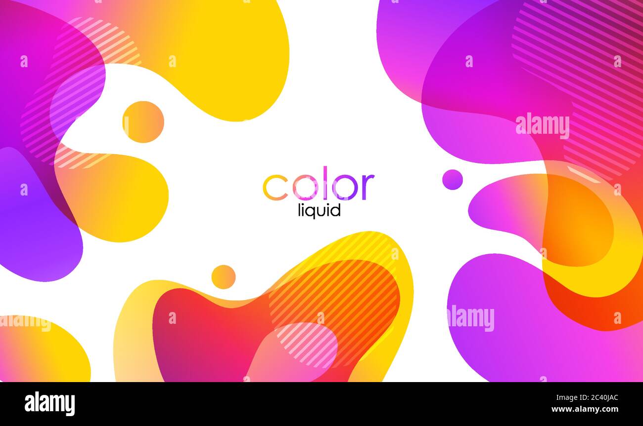 Moving colorful abstract background. Dynamic Effect. Vector ...