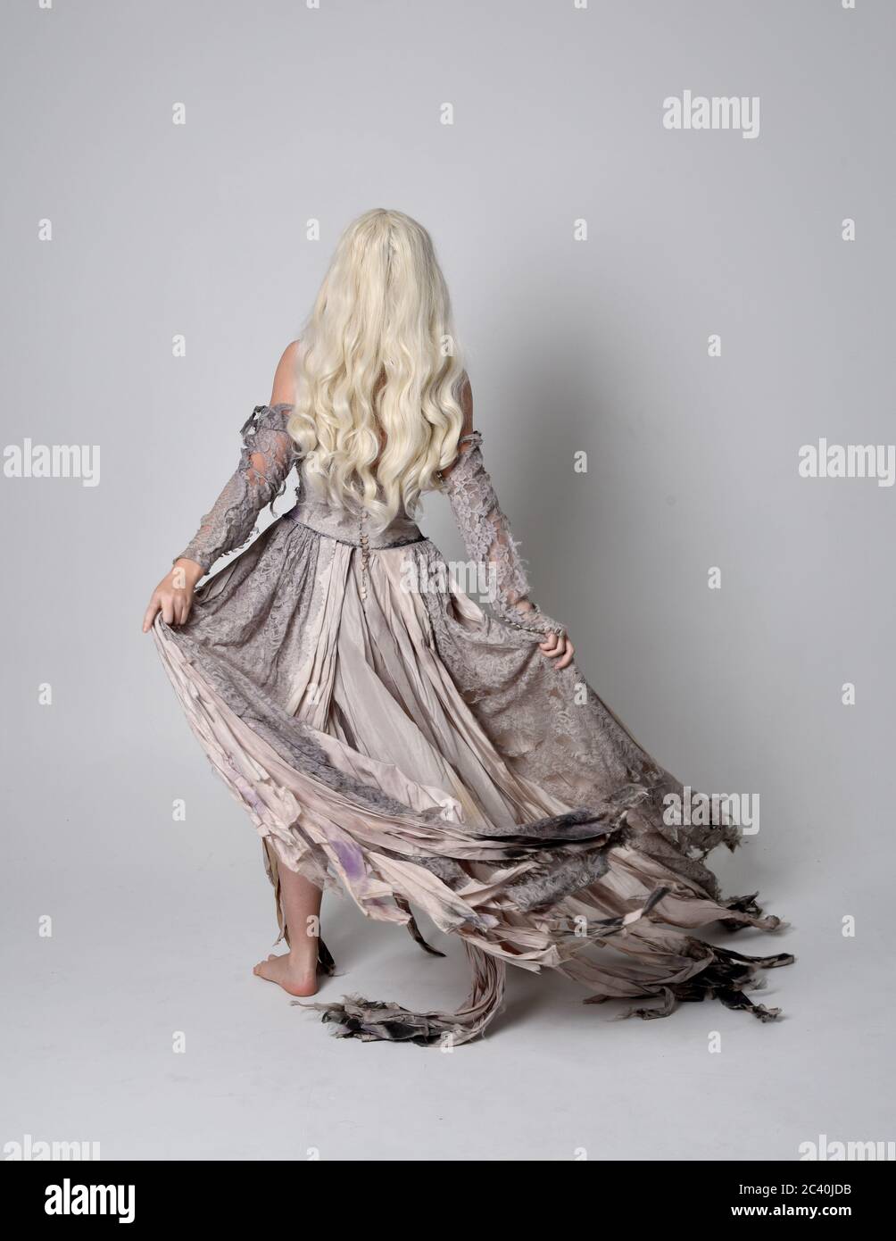 Bridal dress torn hi-res stock photography and images - Alamy