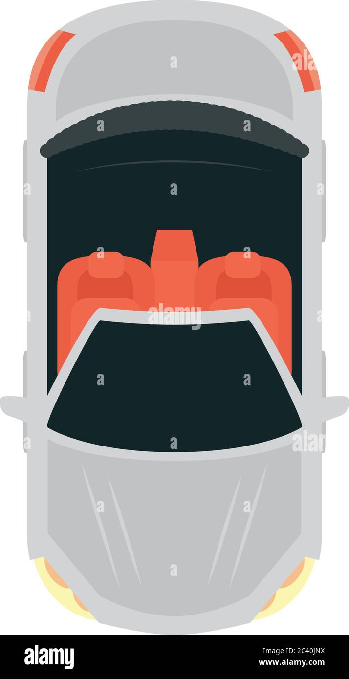 Car top view design, Transportation vehicle transport wheel speed ...