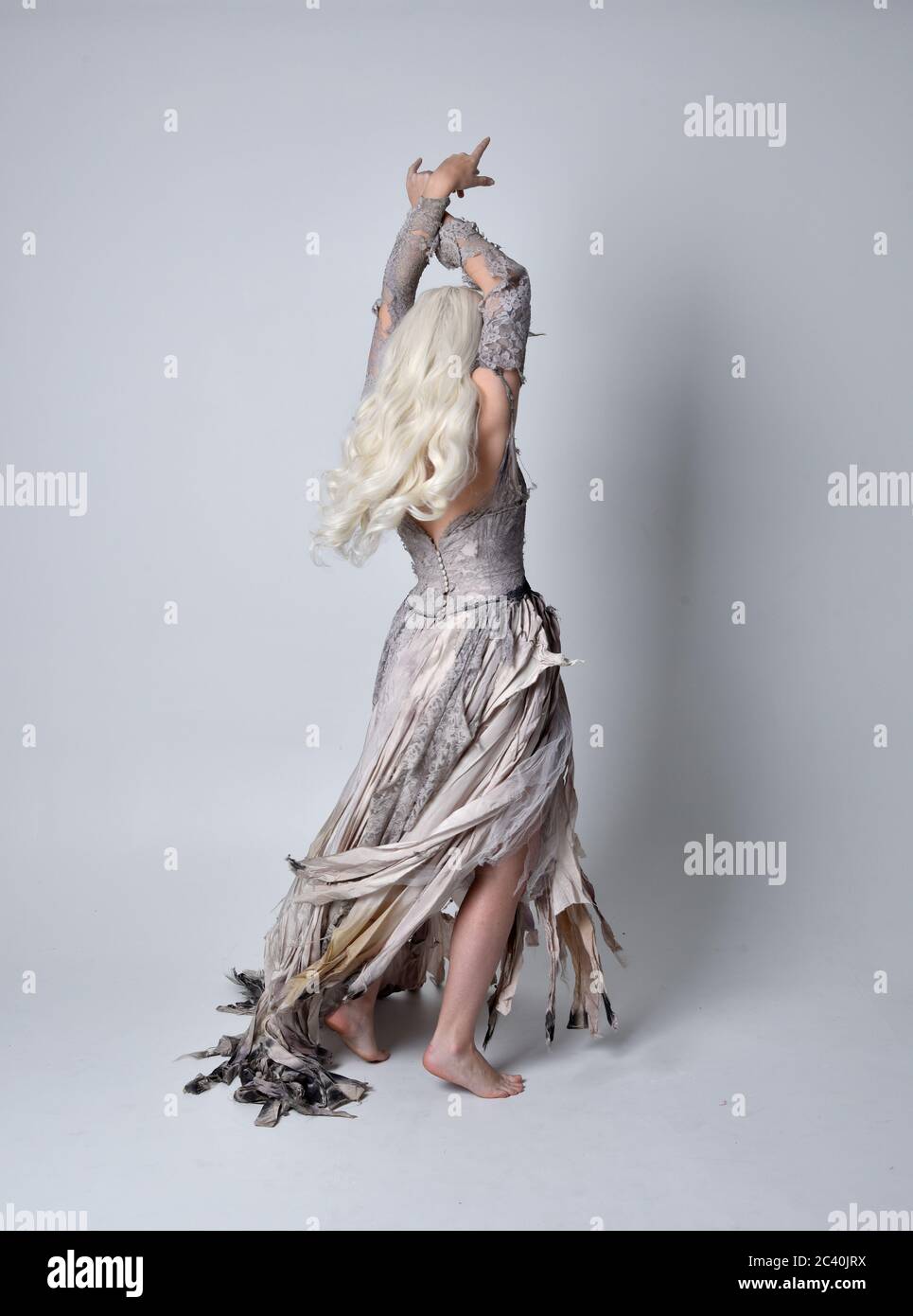 Bridal dress torn hi-res stock photography and images - Alamy