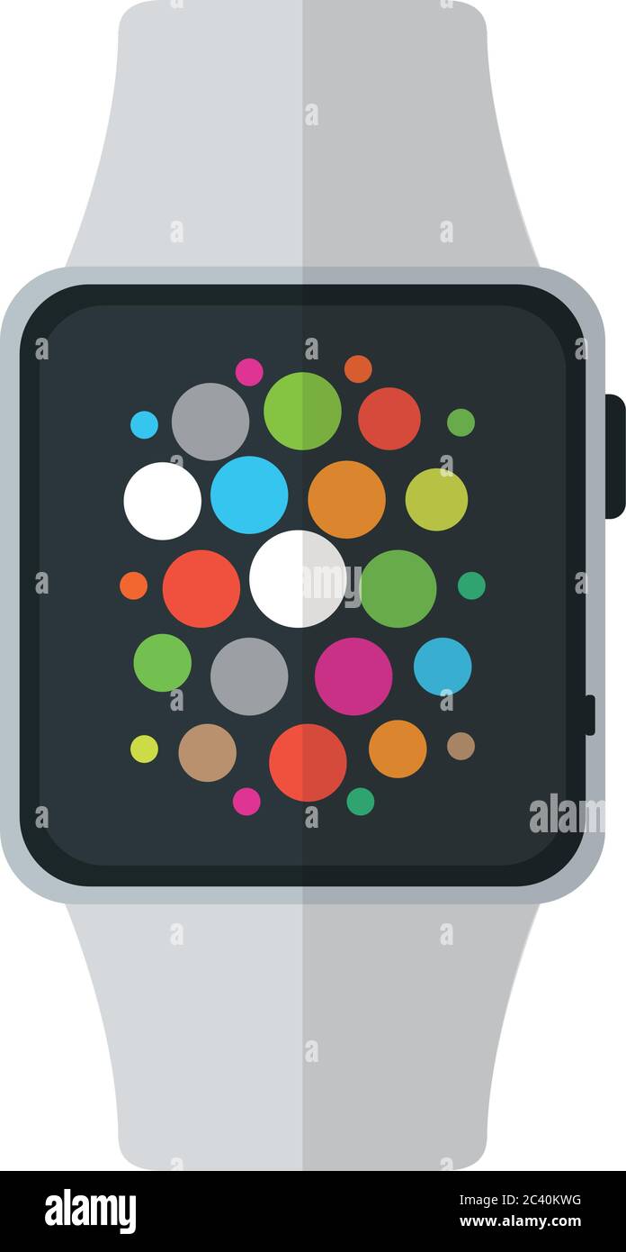 smartwatch design, Digital technology communication social media ...