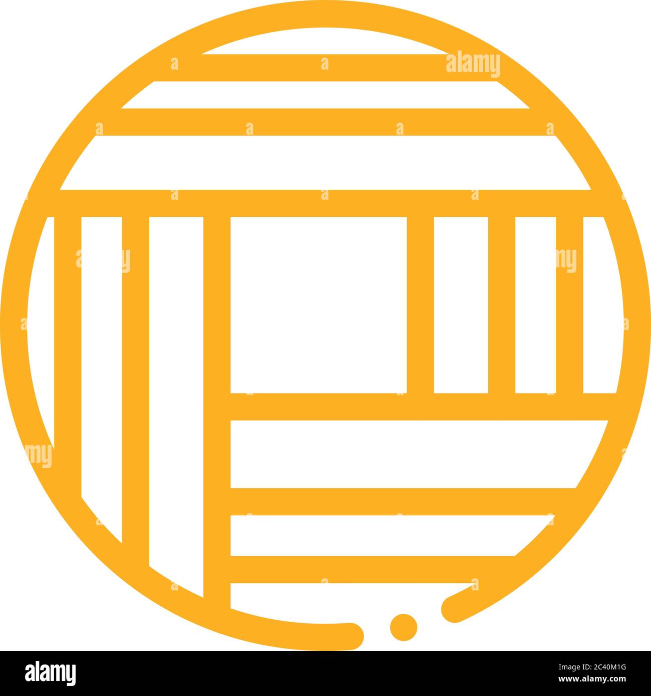 wood parquet icon vector outline illustration Stock Vector Image & Art ...