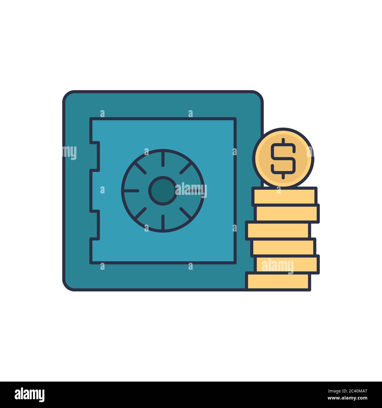 Money Protection vector icon symbol isolated on white background Stock ...