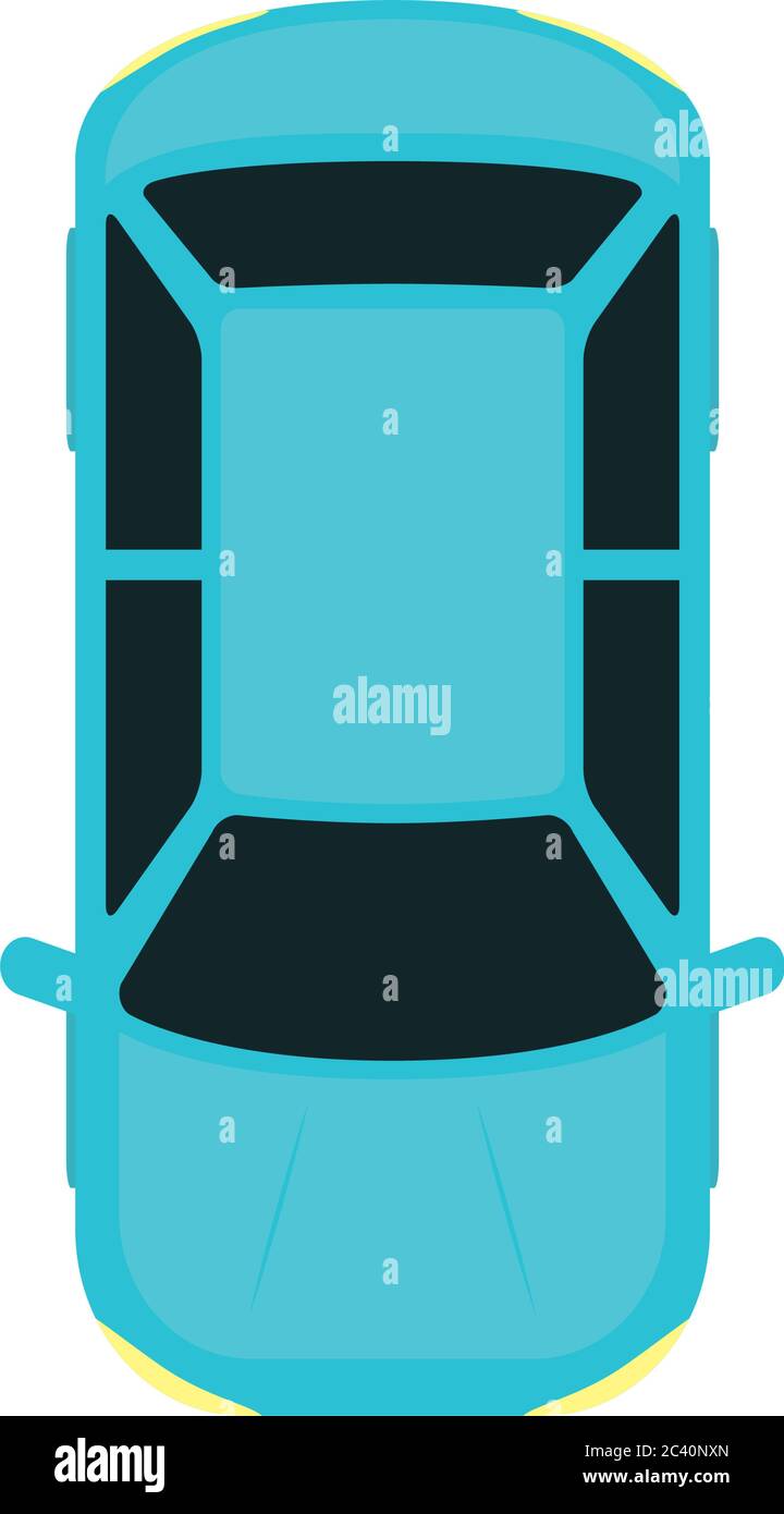 Car top view design, Transportation vehicle transport wheel speed ...