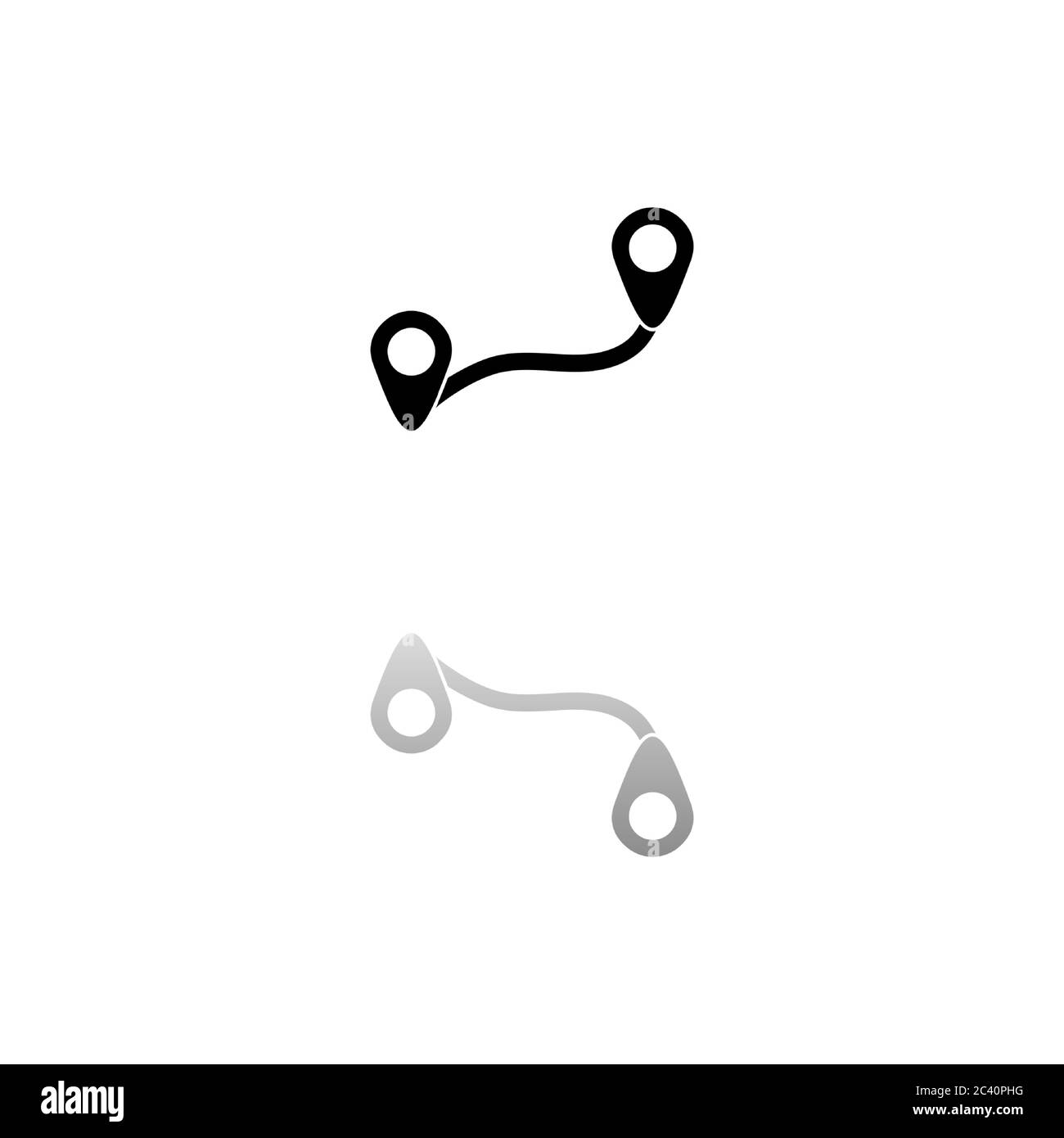 Gps technology logo Black and White Stock Photos & Images - Alamy