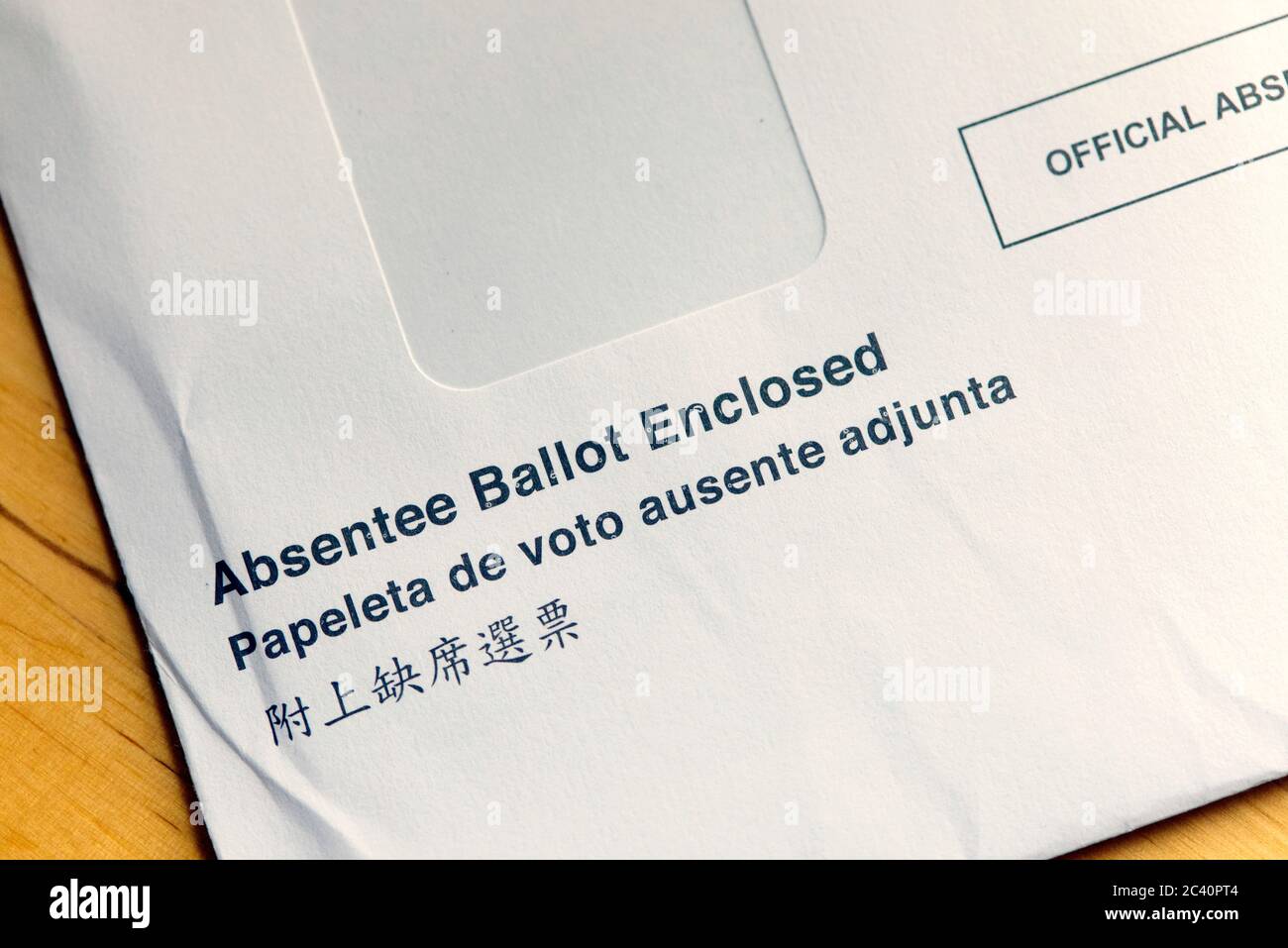 Ballot paper envelope hi-res stock photography and images - Alamy