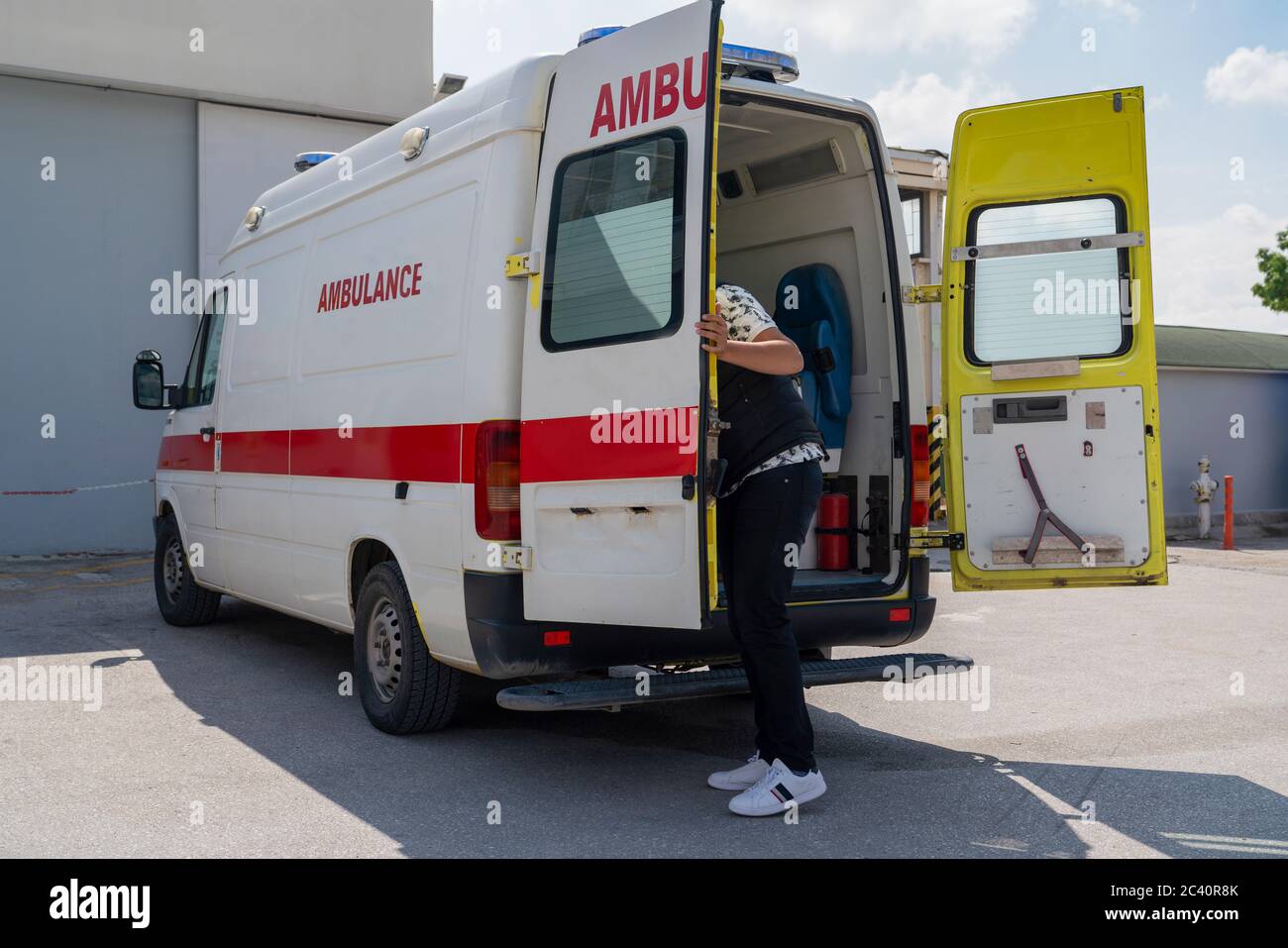 Back rear truck door hi-res stock photography and images - Alamy