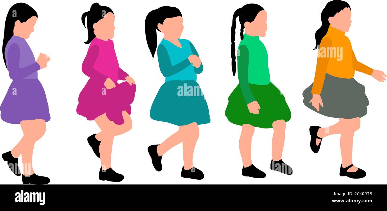 white background, faceless child, set Stock Vector Image & Art - Alamy