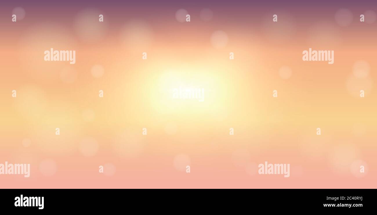 tropical summer sunny background banner vector illustration EPS10 Stock ...